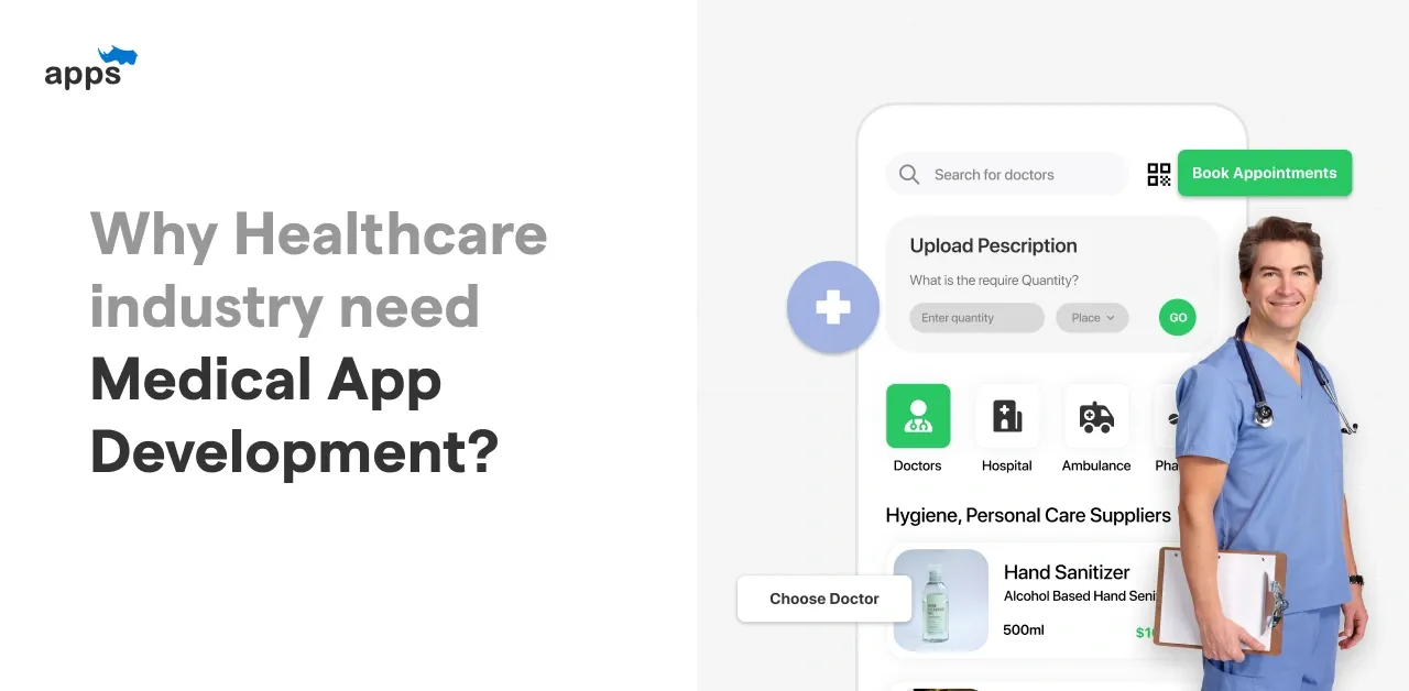 Why Healthcare industry need Medical App Development?